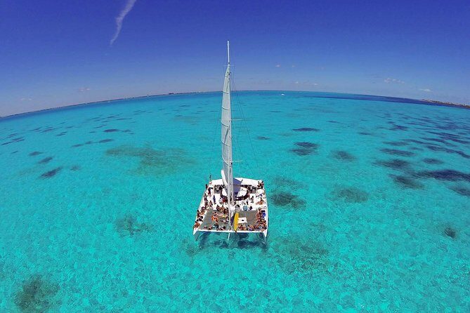 Isla Mujeres Catamaran Tour with Snorkeling at MUSA, Buffet Lunch & Open Bar - What to Expect from the Tour