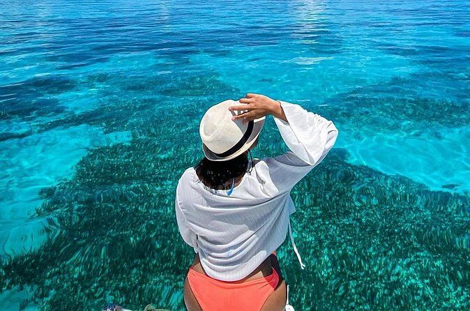 Isla Mujeres Catamaran Tour with Snorkeling, Open Bar and Buffet - The Sum Up
