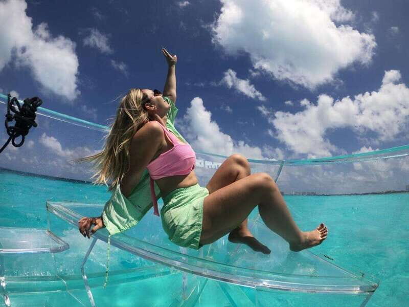 Isla Mujeres: Clear Boat Ride - Marine Life and Underwater Views