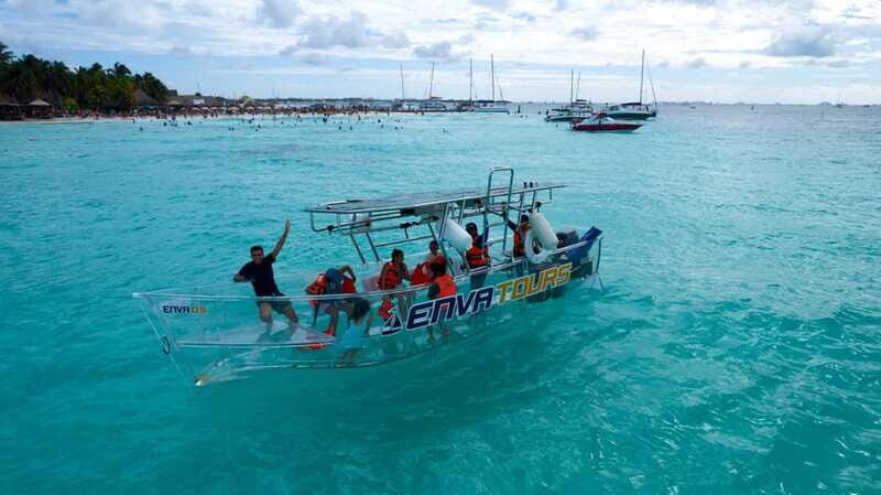 Isla Mujeres: Excursion Crystal Boat Tour at the Caribbean - How the Experience Comes to Life