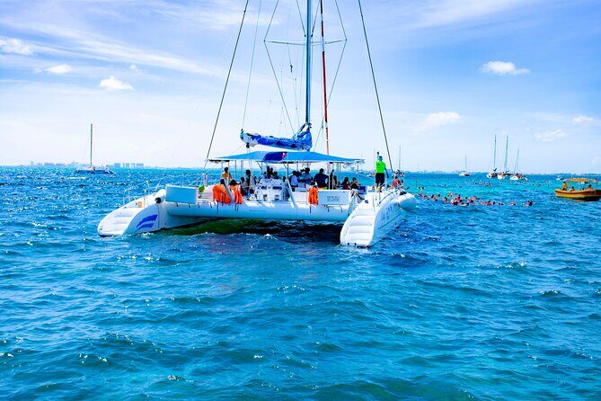 Isla Mujeres Tour on Catamaran with Snorkel, Open Bar, Buffet & Beach club - What’s Included and What’s Not