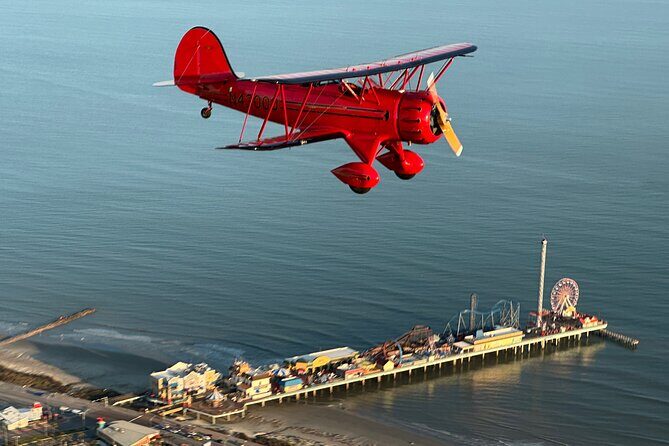 Island and Bolivar Tour, Open Cockpit Biplane Ride - A Closer Look at the Flight Experience