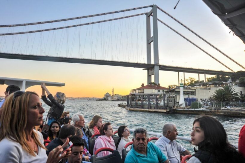 Istanbul: Bosphorus Cruise w/Audio Guide and Sunset Option - The Sunset Option: An Evening to Remember
