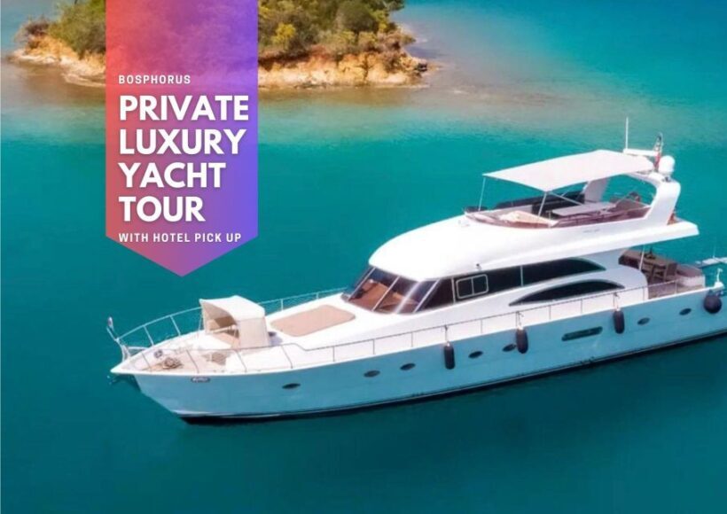 Istanbul: Private Bosphorus Tour on Luxury Yacht w/transfer - What’s Not Included
