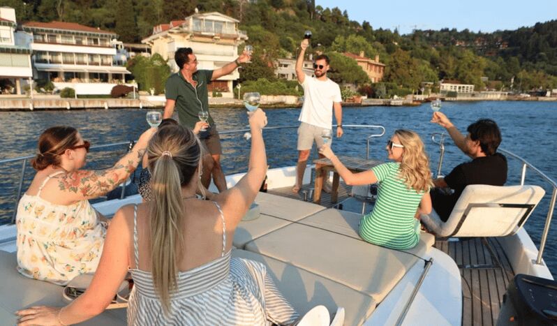 Istanbul: Small Group Yacht Tour with Unlimited Wine - An Authentic Bosphorus Experience