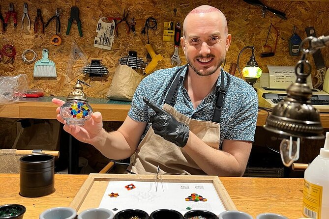 Istanbul Turkish Mosaic Lamp Workshop in Old Town - History of Turkish Mosaic Lamps