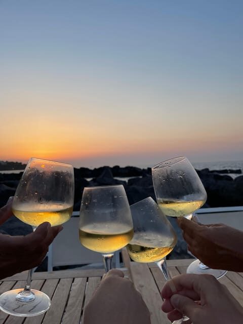 Italian aperitif at the sunset by the sea - The Experience in Detail
