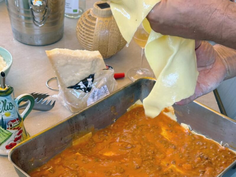 Italian Cooking Experience: Appetizer, Lasagna/Veggie, Tiramisu - Customer Feedback