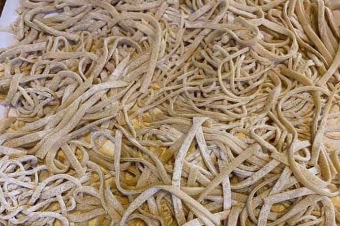 Italian cooking lesson and lunch in an Abruzzo farmhouse - The Cooking Process: Pasta, Meatballs, and Pies