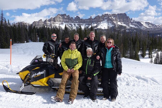 Jackson Hole Full-Day Dog Sledding and Snowmobiling Combo Trip - Snowmobiling in the Continental Divide