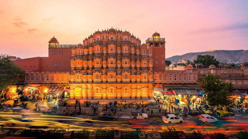 Jaipur: Amber Fort, Hawa Mahal & City Palace Tour by Car - Key Points