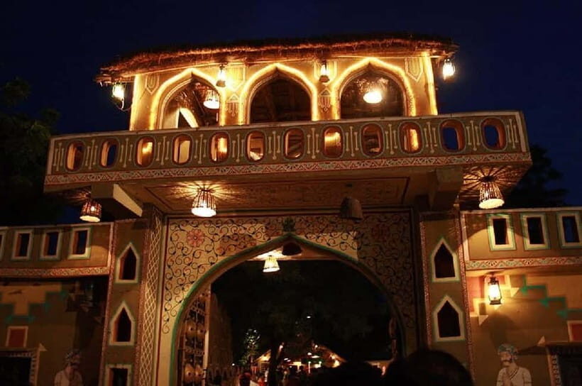 Jaipur: Chokhi Dhani Village Cultural Experience - The Feast and Bazaar