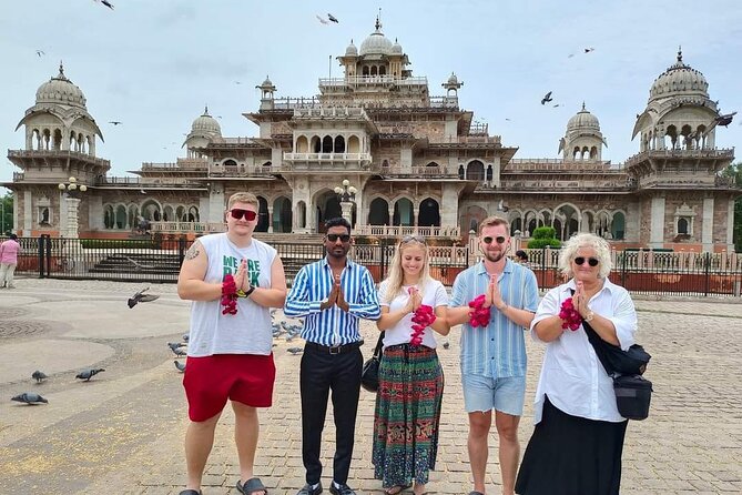 Jaipur City & Flower Market Tour with an English-Speaking Driver - Key Points