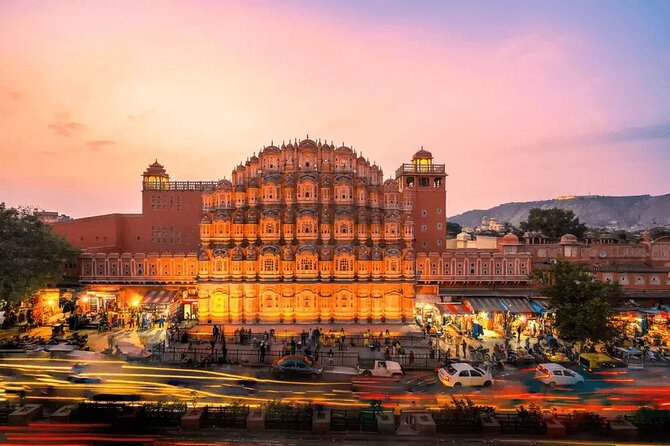 Jaipur Evening City Tour In Open Jeep - Key Points