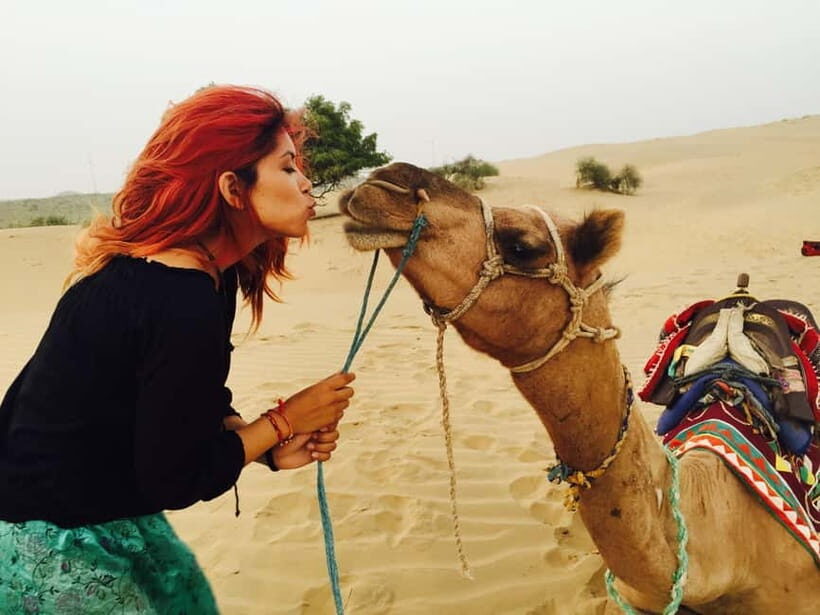 Jaisalmer: Half-Day Camel Tour with Dinner - Village Visit & Chai Tea