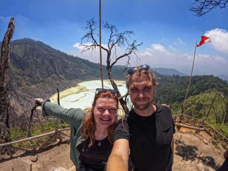 Jakarta: Volcano or Suspension Bridge,Ricefield & Hot Spring - Key Points