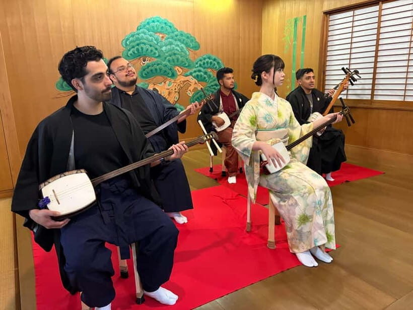 Japan: Shamisen Lesson with Kimono and Matcha Tea - An In-Depth Look at the Shamisen and the Experience