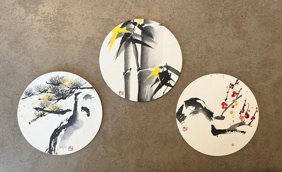 Japanese Art Painting: Water-Ink Painting - Materials and Logistics