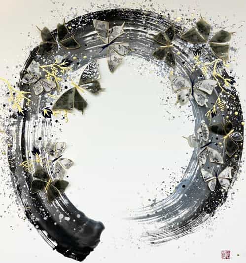 Japanese Art Painting: Water-Ink Painting - Mastering Brushstrokes and Techniques