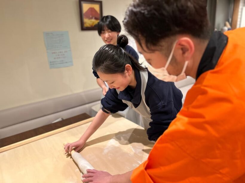 Japanese buckwheat noodle making experience in Sapporo,japan - The Sum Up