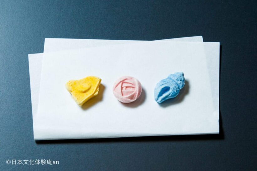 Japanese dried-type Sweets ''Ohigashi'' making - Key Points