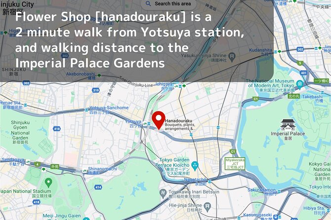 Japanese Flower Arranging (Ikebana) Experience/Workshop in Tokyo - Accessibility and Location