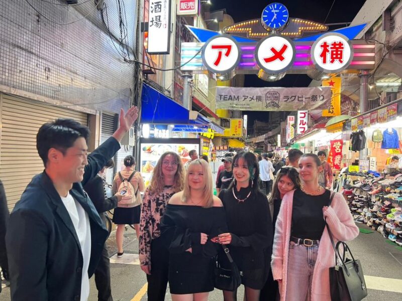 Japanese Food Experience Night Tour in Ueno - Key Points