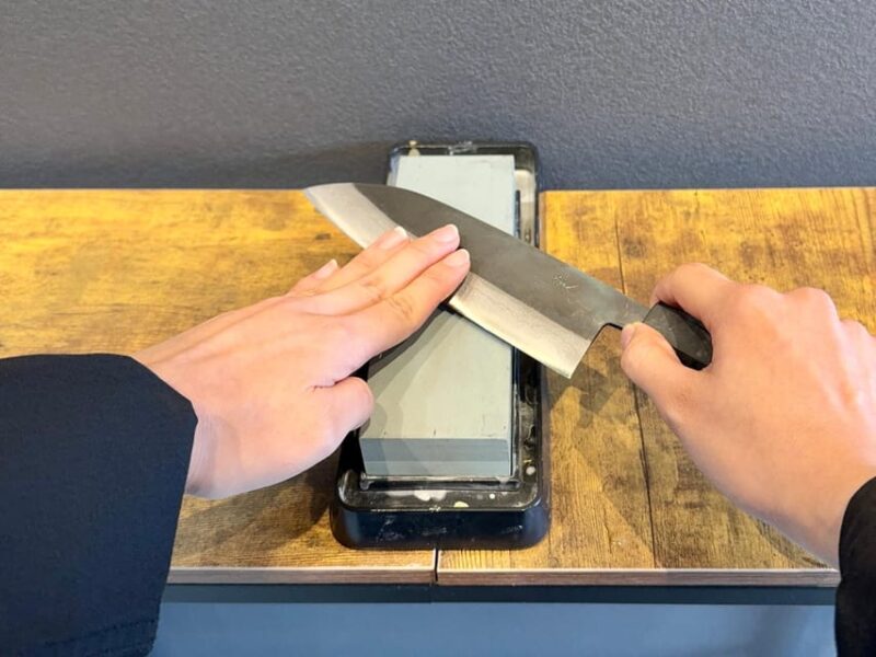 Japanese Knife Sharpening Workshop - Key Points