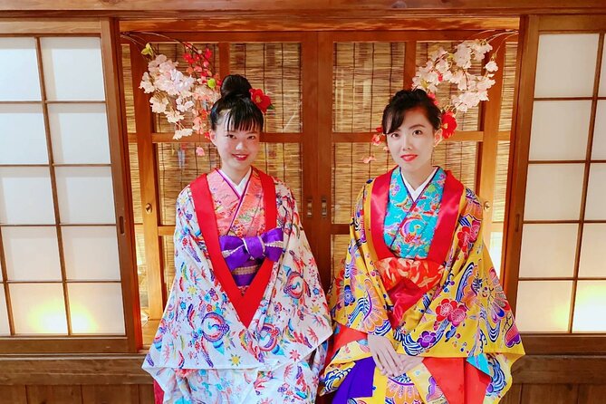 Japanese Traditional Costumes Kimono Yukata Ryuso Photography Course << Hair Set & Point Makeup & Dressing & Photography >> - Whats Included