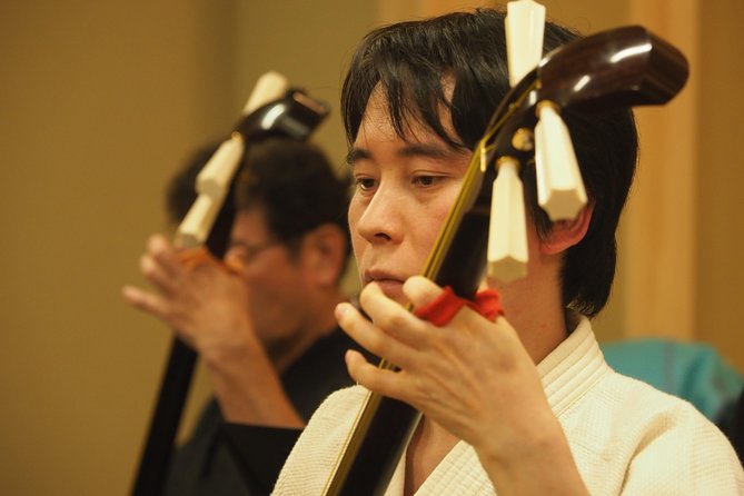 Japanese Traditional Music Show Created by Shamisen - Meeting the Nationally Accredited Tour Guide-Interpreter