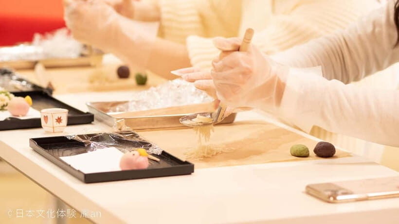Japanese Traditional Sweets "Nerikiri" making - Key Points