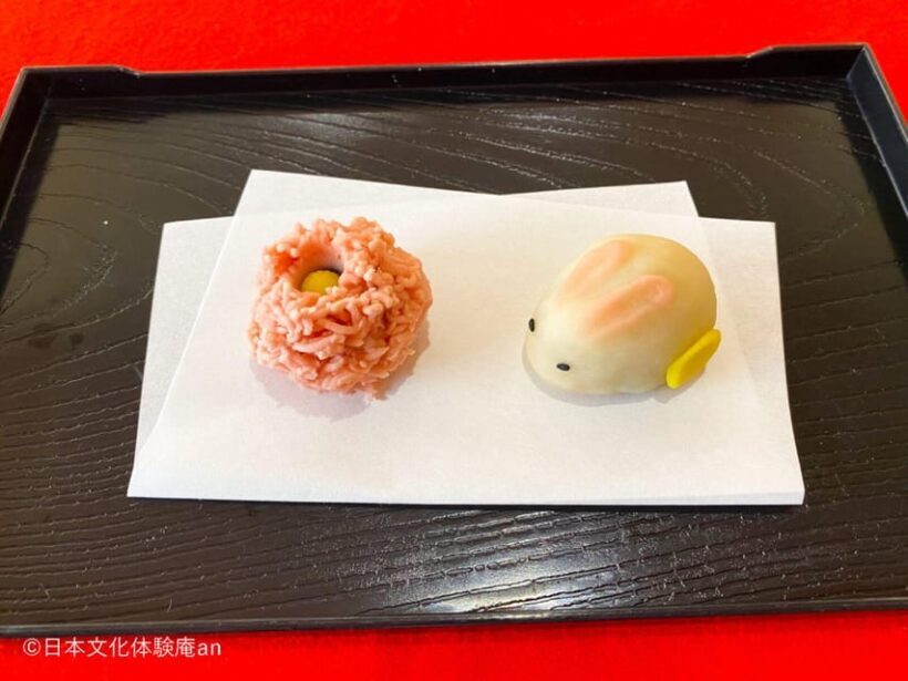 Japanese Traditional Sweets ''Nerikiri'' making - An Authentic Touch of Kyoto’s Wagashi Tradition