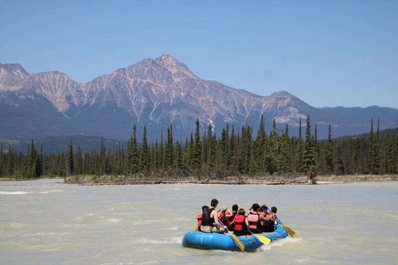 Jasper: Athabasca River Mile 5 Whitewater Rafting Tour - Scenic highlights and natural details
