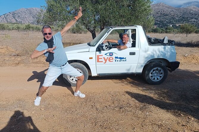 Jeep Safari 4x4 Crete Real off Road Mountain Tracks With Lunch From Hersonissos - Itinerary Highlights and Activities