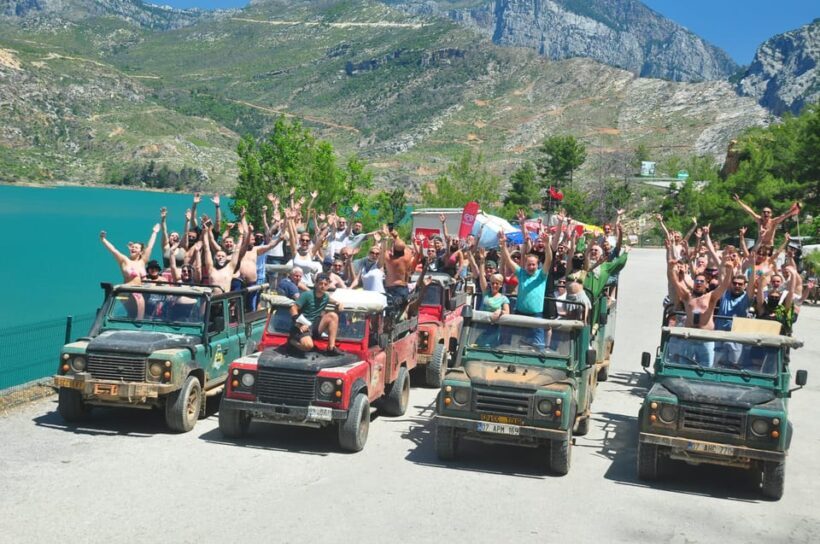 Jeep Safari-Lunch-Boat-Canyon-Waterfall-Foam,Water Party - Who Will Love This Tour?