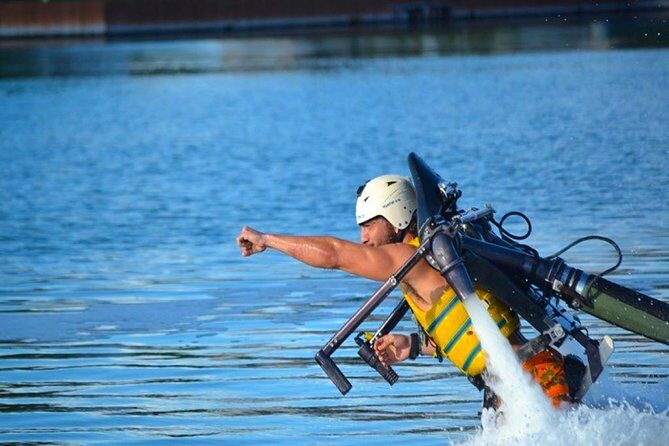 Jet Pack flight experience in Cancun. Challenge yourself to do it now. - Authentic Experiences from Participants