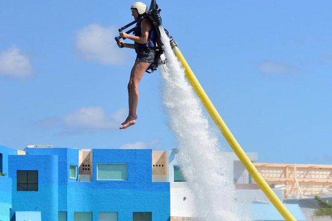 Jet Pack flight experience in Cancun. Challenge yourself to do it now. - FAQ