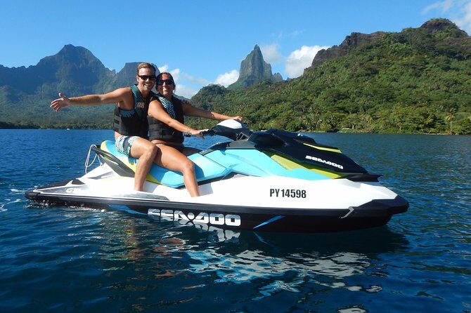 Jet-Ski Découverte 1H00 Jet Ski excursion to Moorea (Single or two-seater) - Booking and Flexibility