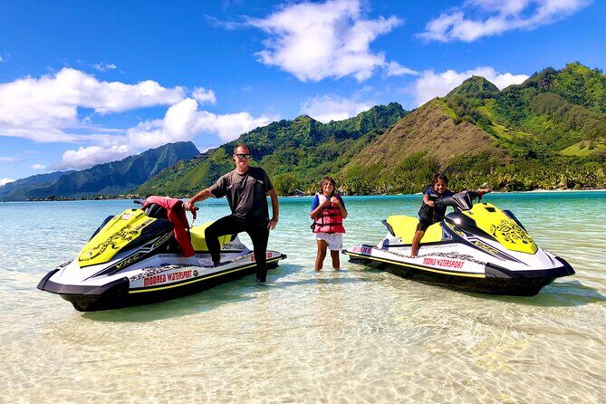 Jet Ski Moorea Private Tour only - Key Points