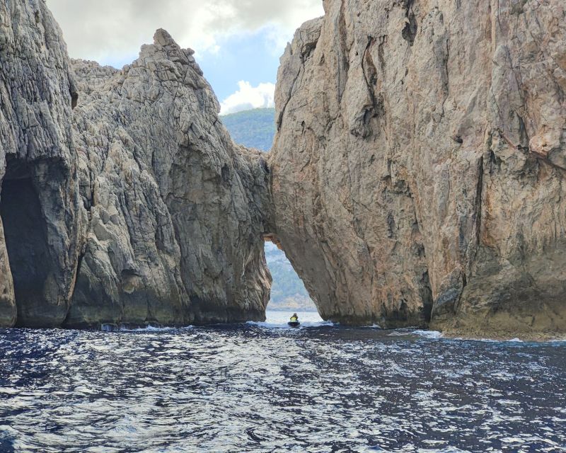 Jet Ski Tour to Cala Albarca from San Antonio - Key Points