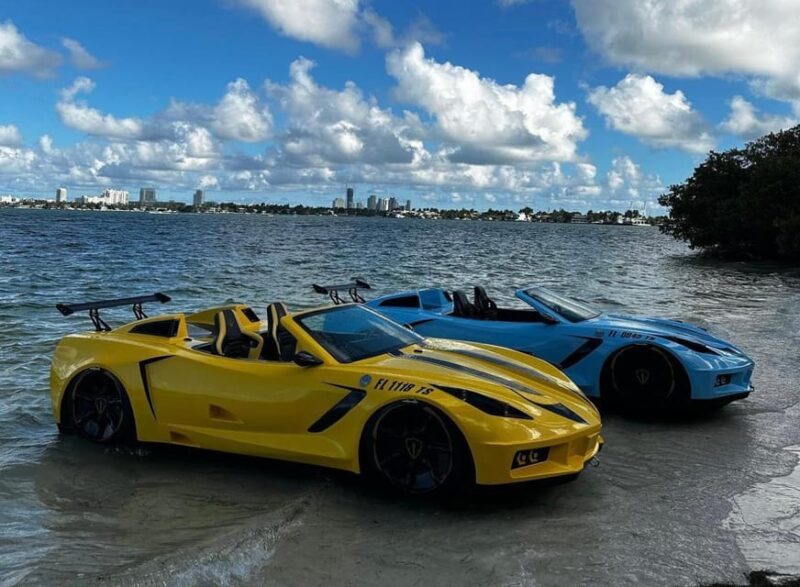 Jetcar Miami: 1 JetCar Rental | 1h | 250$ due at Check-in - FAQ
