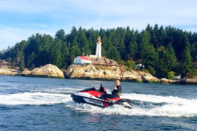 Jetski to Bowen Island Tour - In the Vicinity of Horseshoe Bay