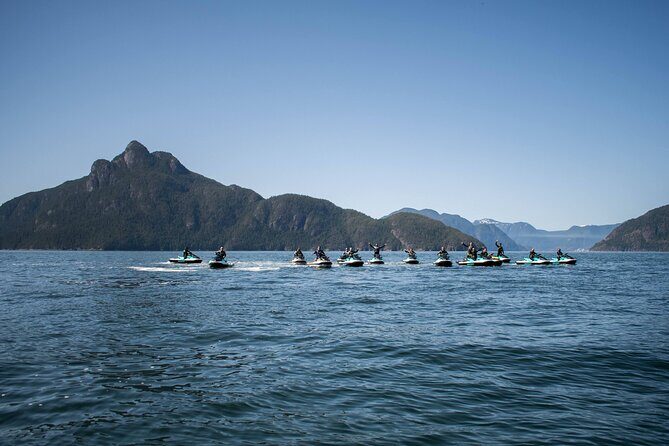 Jetski to Bowen Island Tour - Passing Stanley Park and Gambier Island
