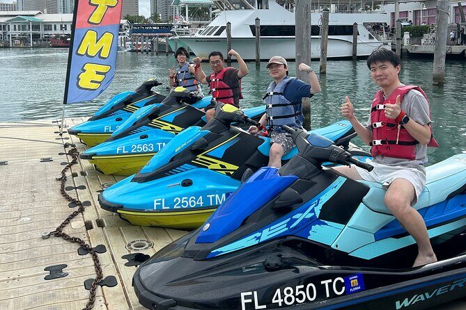 Jetski tour around the biscayne bay and the millionaire row - What to Expect from the Tour