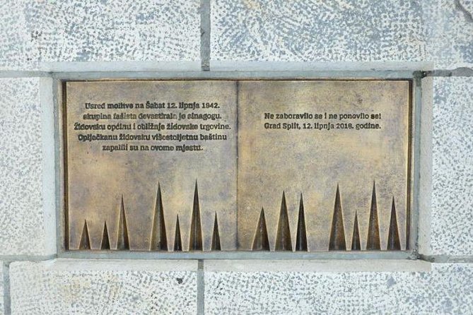 Jewish Heritage & Diocletians Palace Private Split Tour - Inclusions and Pricing