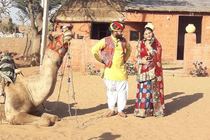 Jodhpur Camel Safari & Jeep Safari In Desert Jodhpur SR - Savoring Rajasthani Cuisine: A Home-Cooked Meal