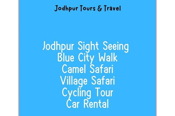 Jodhpur Walk With Kuku - Key Points