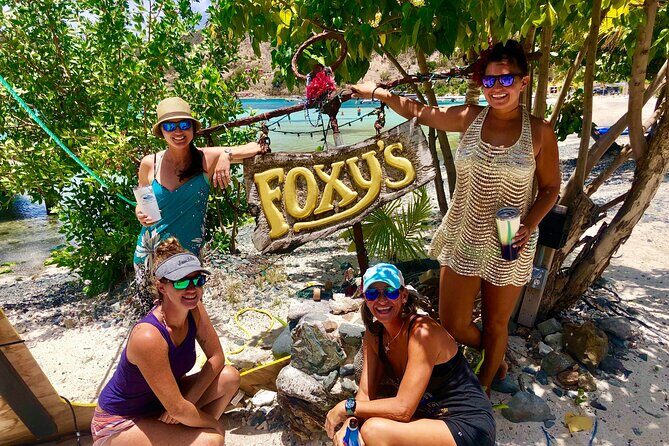 Jost Van Dyke Funday & Willy T (Foxy's, Soggy Dollar, Willy-T) - Key Points