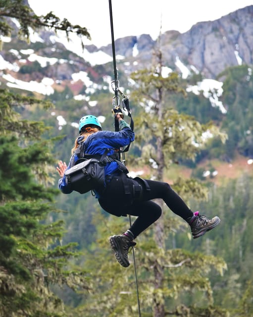 Juneau: Alpine Zipline Adventure - The Experience’s Practical Details