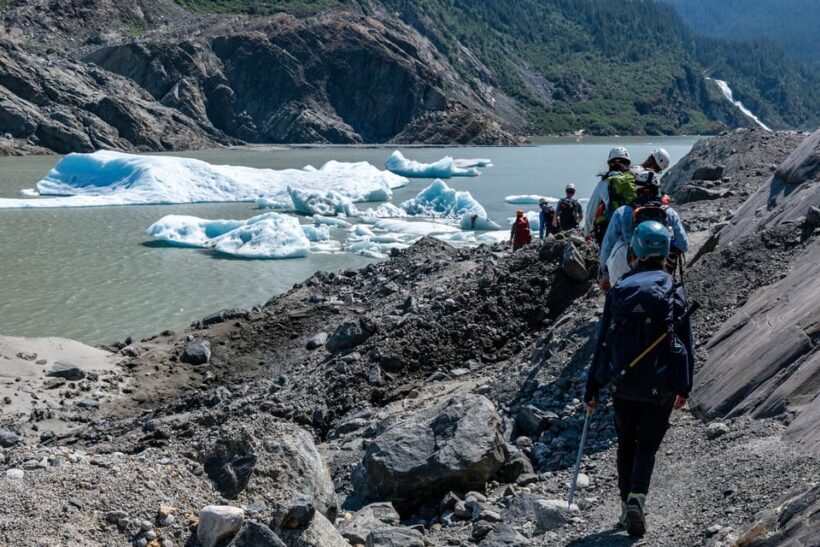 Juneau: Mendenhall Glacier Guided Trail Hike - Returning on the West Glacier Trail
